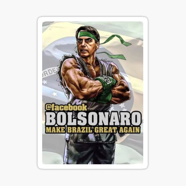 "Bolsonaro , Bolsomito, Brasil, #elesim" Sticker for Sale by familyweb ...
