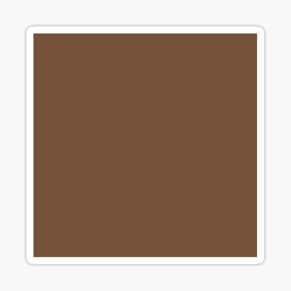 "Toffee Pantone fashion pure color trend Spring/Summer 2019" Sticker by ...
