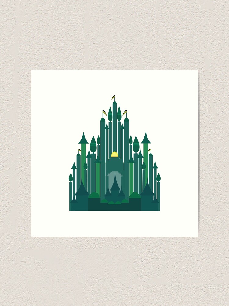 "Emerald City " Art Print for Sale by allipollina | Redbubble