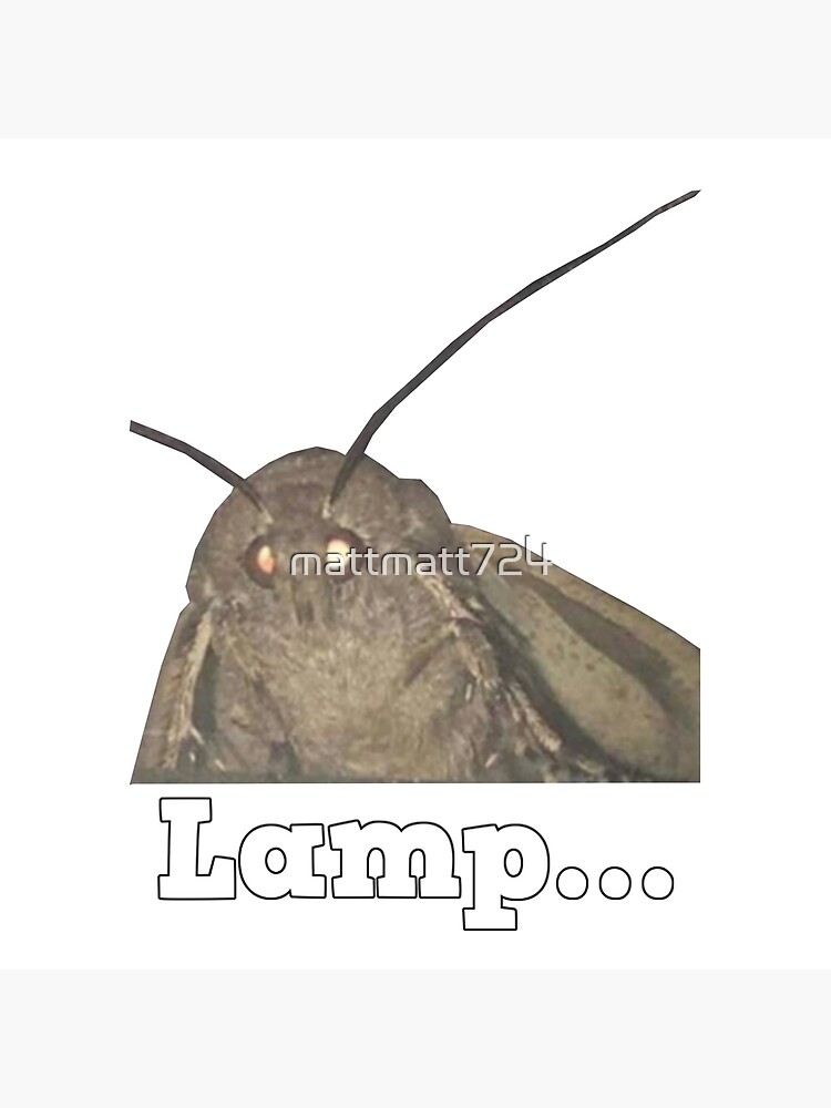 "Moth meme" Art Print by mattmatt724 | Redbubble