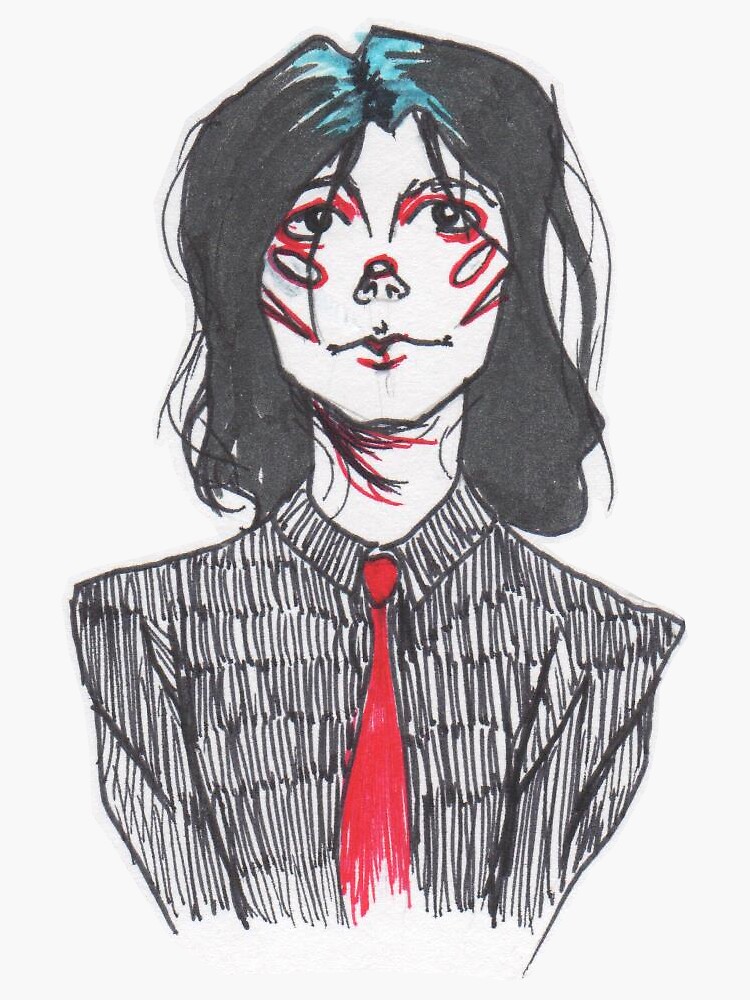 "Teal Roots Gerard Sticker" Sticker for Sale by Watercolorrom | Redbubble