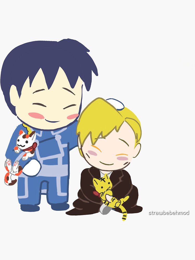 "Roy and Al 2" Sticker for Sale by strawbebehmod | Redbubble