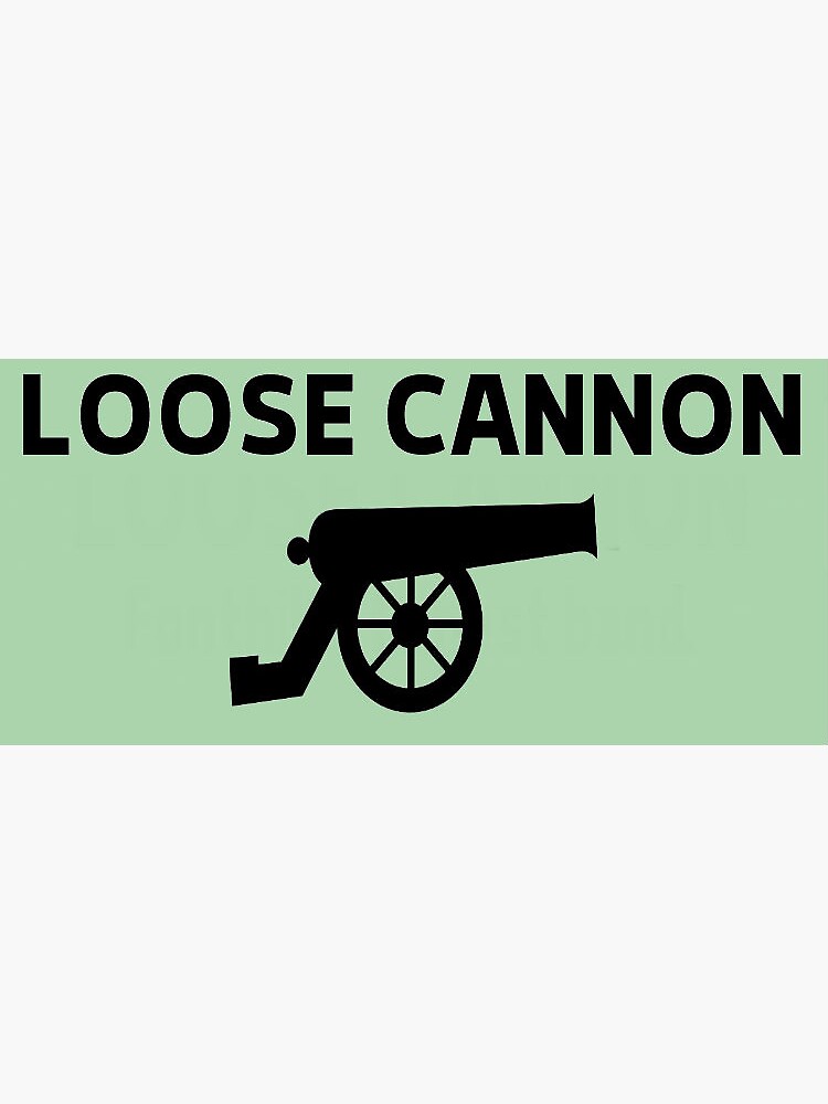 "Loose Cannon Sticker" Sticker by logans101 | Redbubble