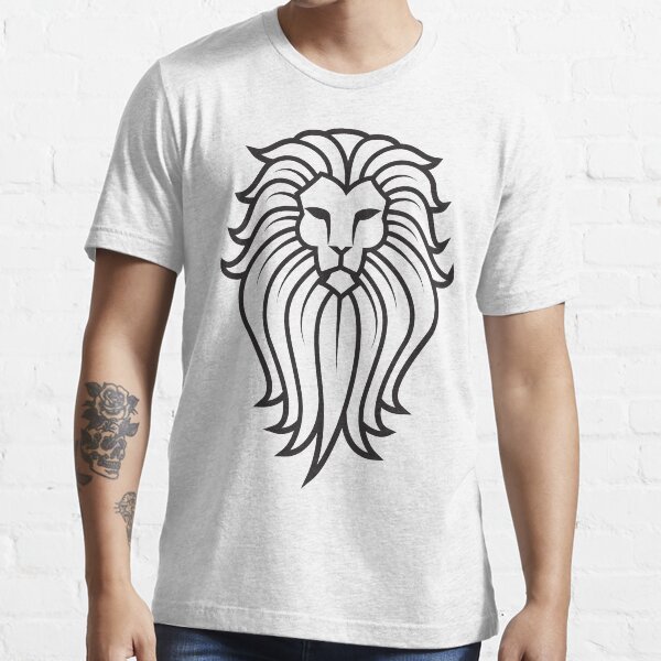 "Lion Head, Lion Logo, Lion Face, Black & White, Lion, Animal, Wild ...