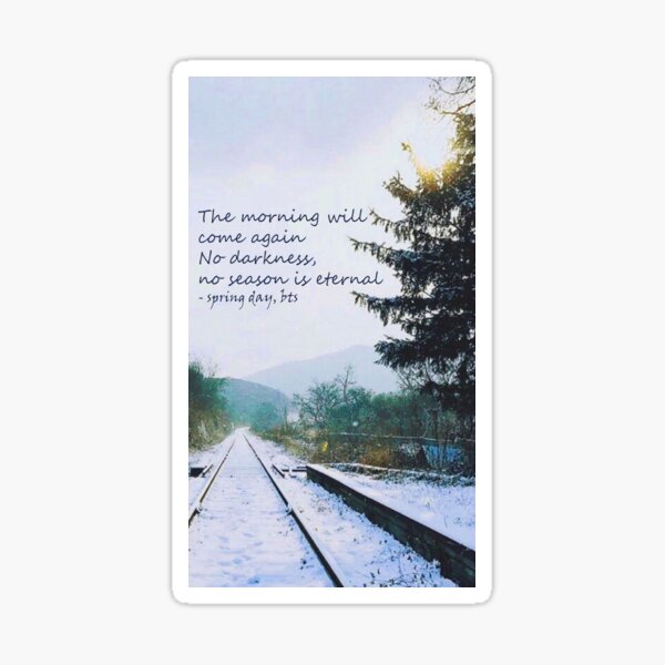 Bts Spring Day Gifts & Merchandise | Redbubble