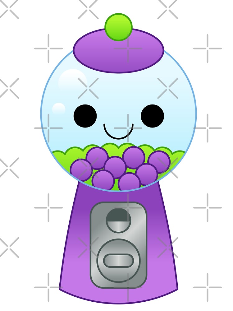 Purple Gumball Machine Clipart