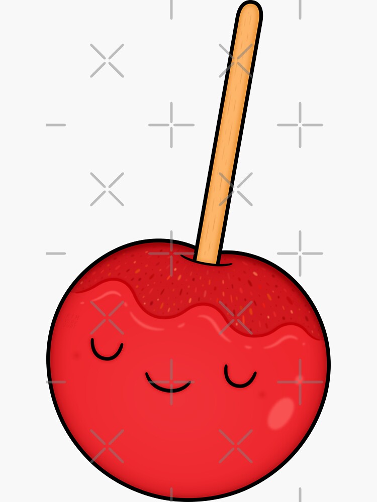 "Candy Apple" Sticker for Sale by kimvervuurt | Redbubble