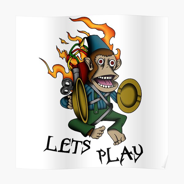 Monkey Bomb Wall Art | Redbubble