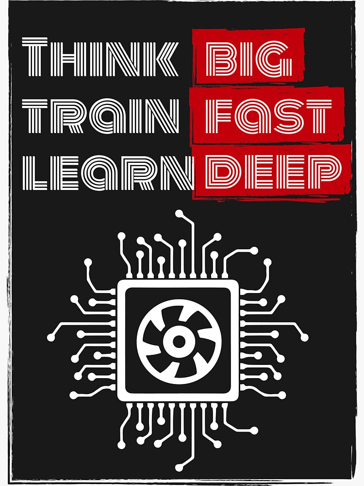"Machine Learning Sticker" Sticker for Sale by coderman | Redbubble