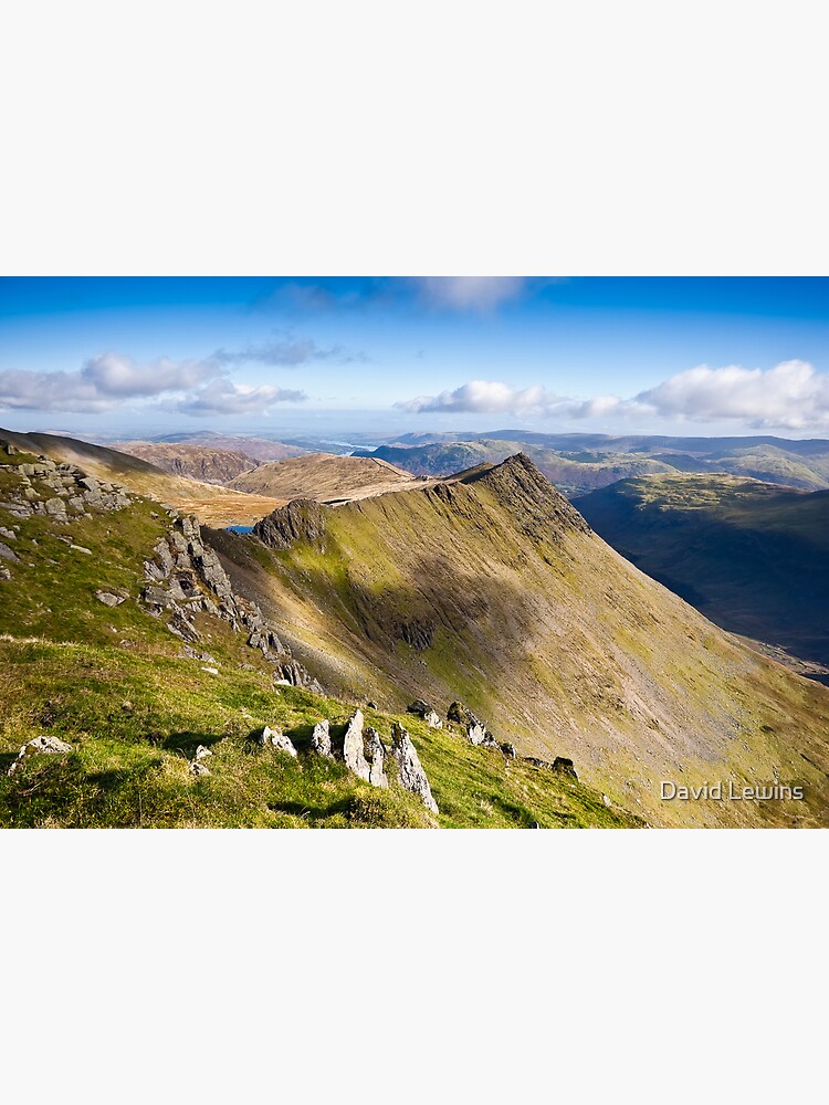 "Striding Edge - Helvellyn" Art Print for Sale by davidlewins | Redbubble