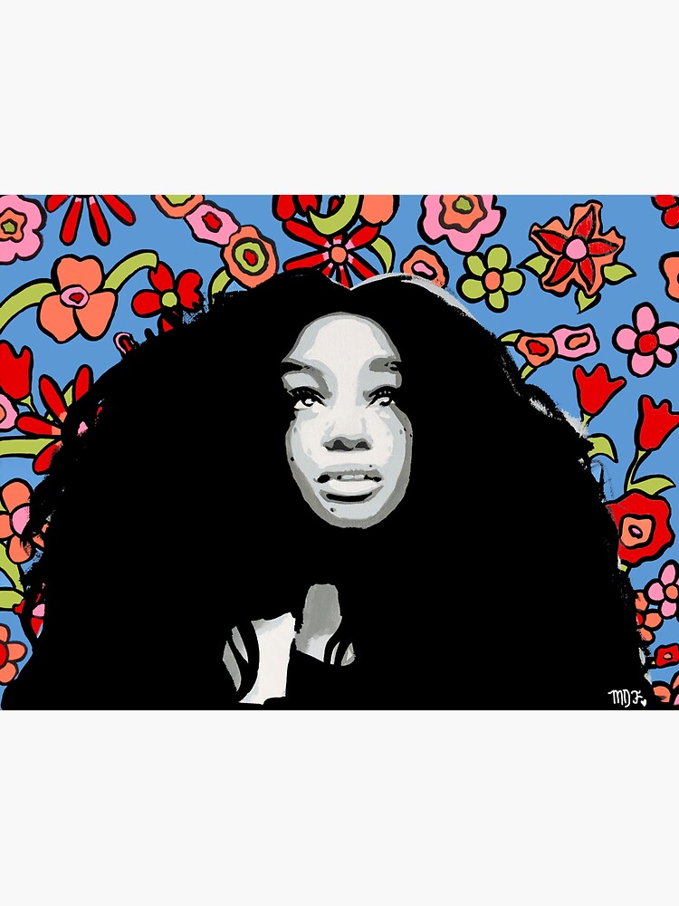 "SZA / Pop Art" Sticker by malay1021 | Redbubble