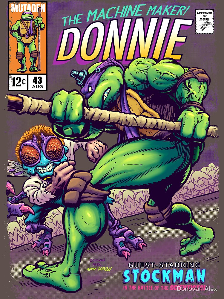 "Donnie Comics" T-shirt for Sale by donovanalex | Redbubble | tmnt t ...