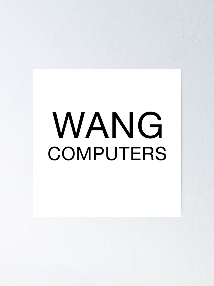 "WANG COMPUTERS (Worn by Martin Prince from “The Simpsons”)" Poster for ...
