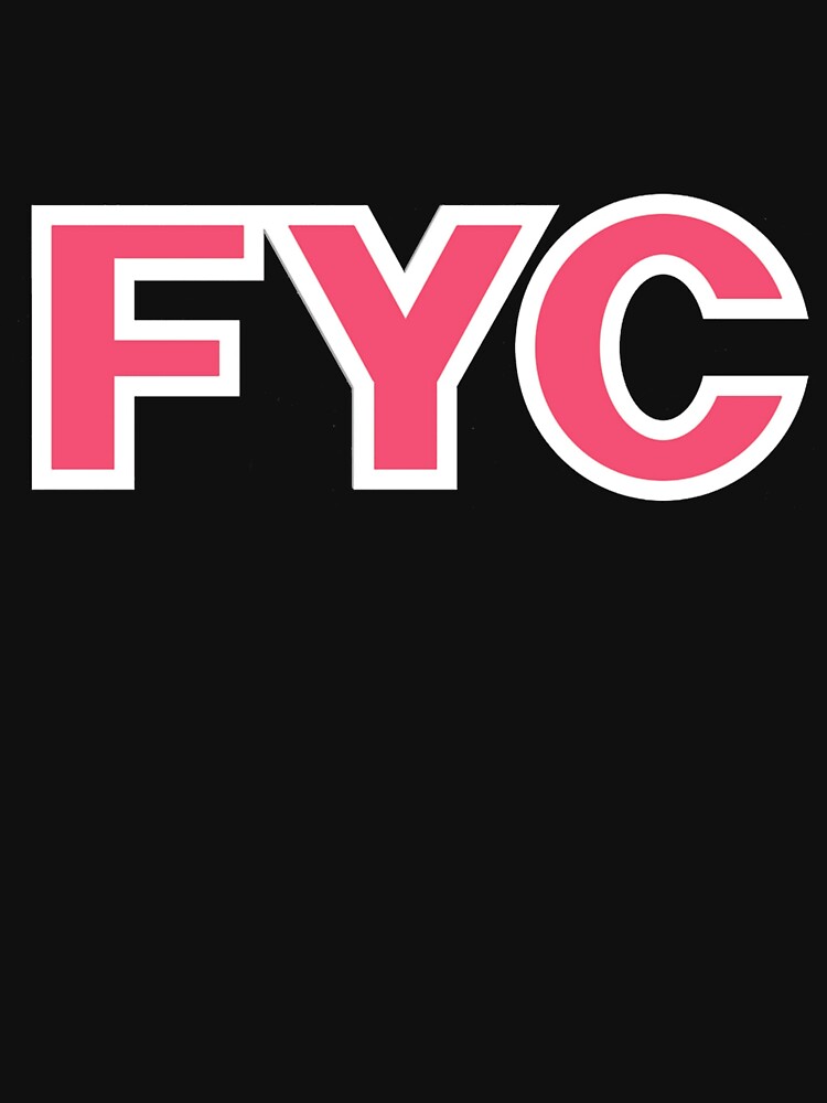"FYC" Essential T-Shirt for Sale by BlueMonday1982 | Redbubble