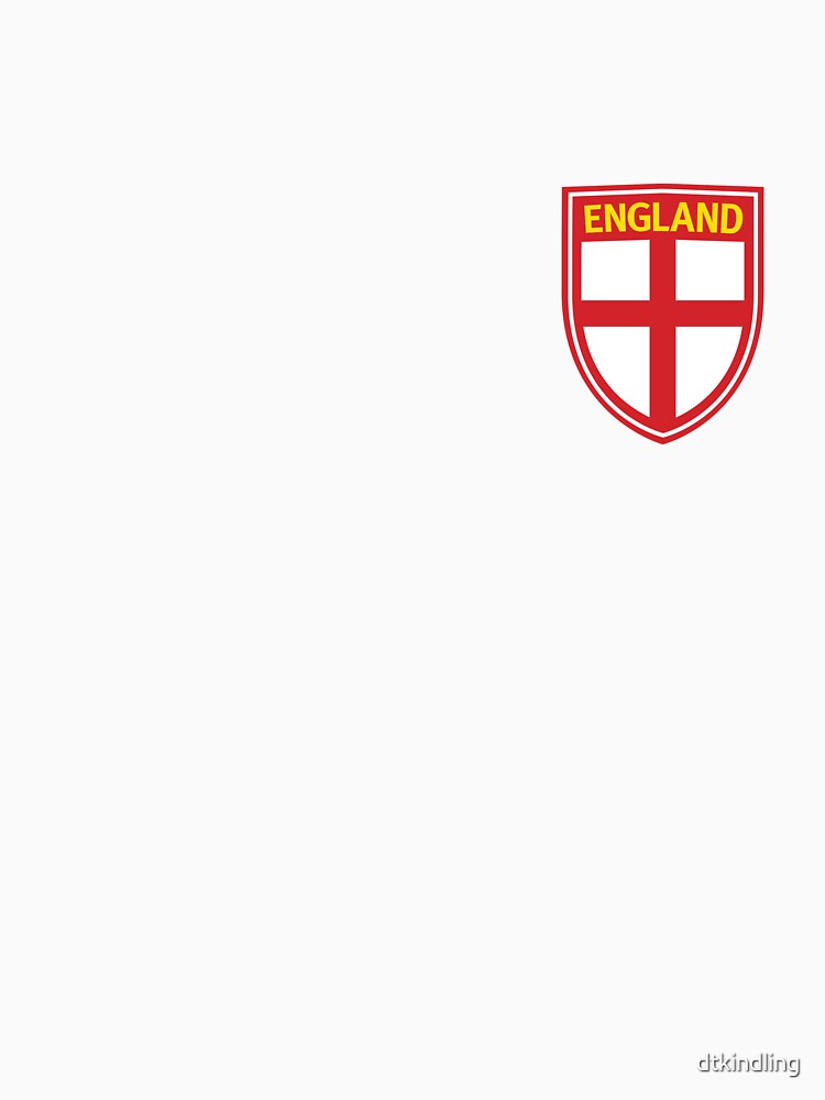 "ENGLAND - SHIELD" T-shirt for Sale by dtkindling | Redbubble | england ...