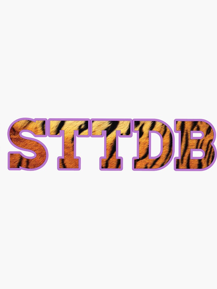 "STTDB" Sticker for Sale by ThreeOfSwords | Redbubble
