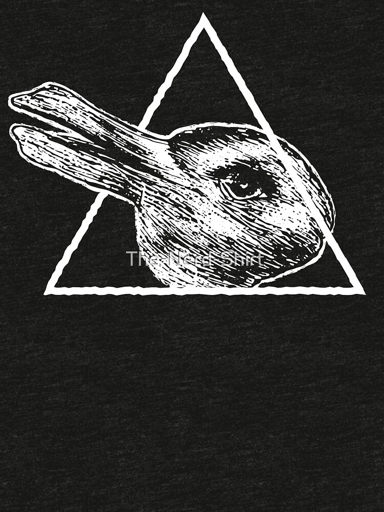 "The Rabbit-Duck Illusion - Philosophy Wittgenstein Design" T-shirt by ...