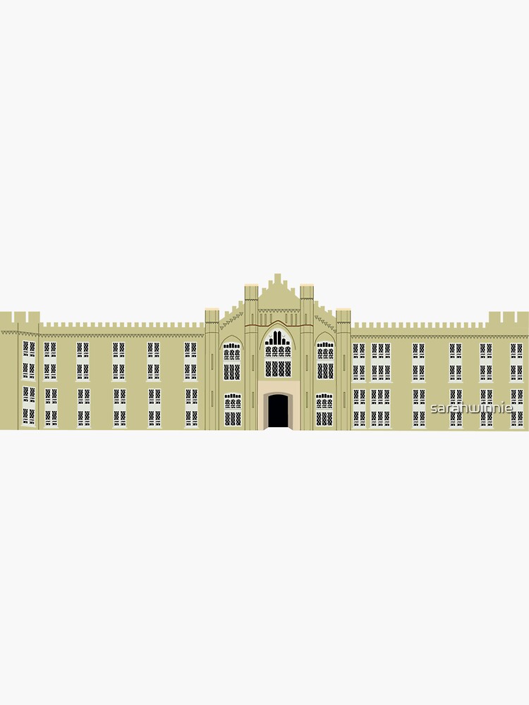 "VMI Barracks" Sticker for Sale by sarahwinnie | Redbubble