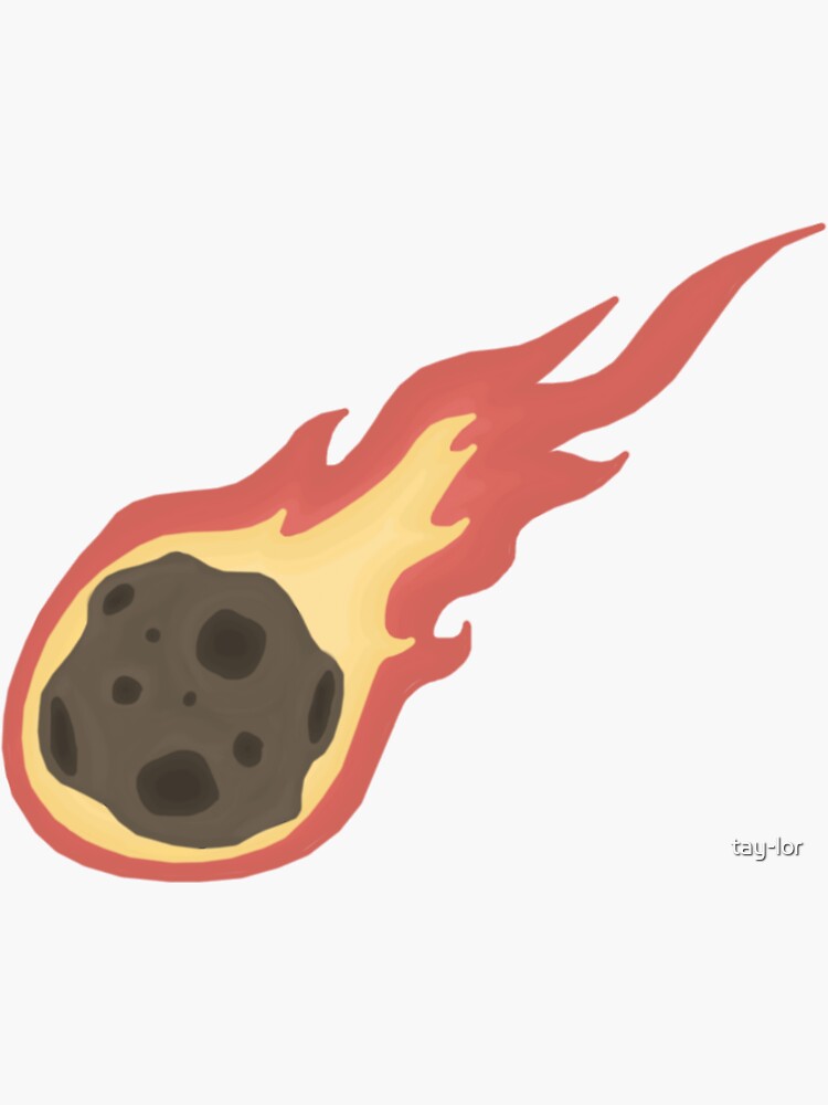 "Meteor" Sticker for Sale by tay-lor | Redbubble