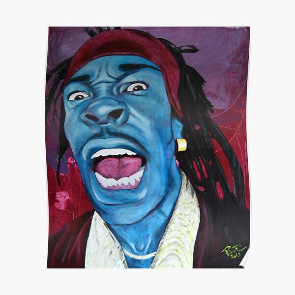 "Busta Rhymes" Poster by Boaz | Redbubble