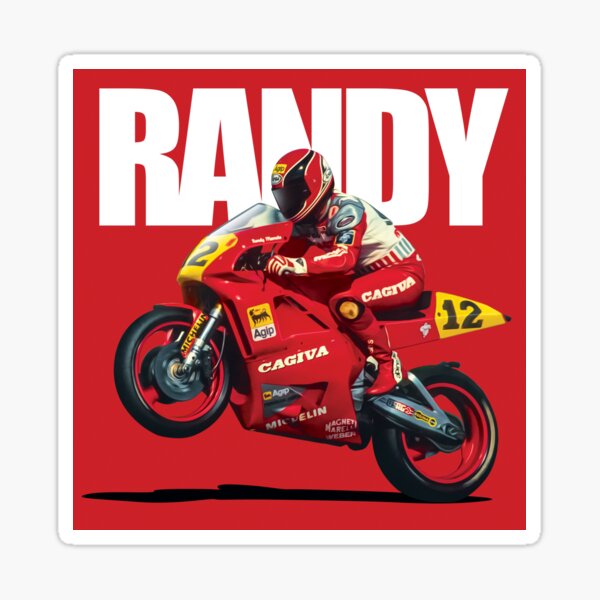 "Randy" Sticker by retroquarter | Redbubble