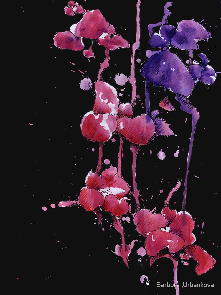 "Dripping Orchids" T-shirt by BIcicle | Redbubble | orchid t-shirts ...