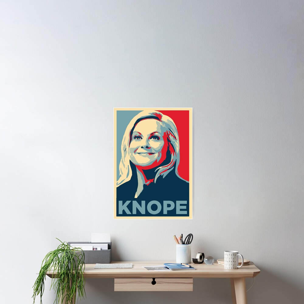"Knope " Poster for Sale by graphicninja | Redbubble