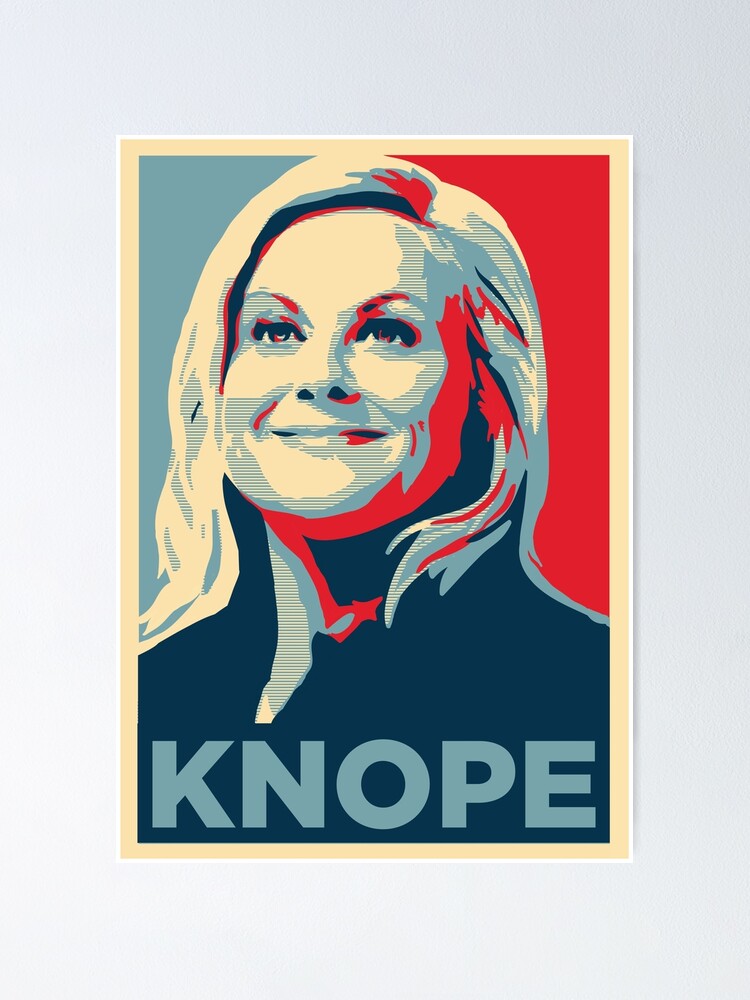 "Knope " Poster for Sale by graphicninja | Redbubble