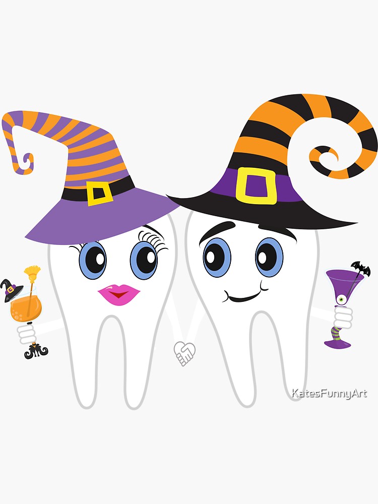 "Funny Dentist Witch Dental Witches Teeth Halloween Witch Drinking Gift ...