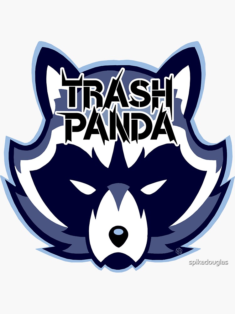"Trash Panda" Sticker for Sale by spikadouglas | Redbubble