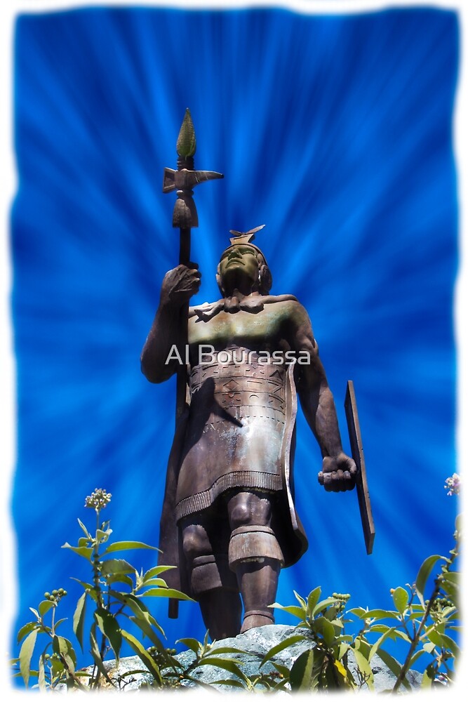 "Inca Chief Huayna Capac II" by Al Bourassa | Redbubble