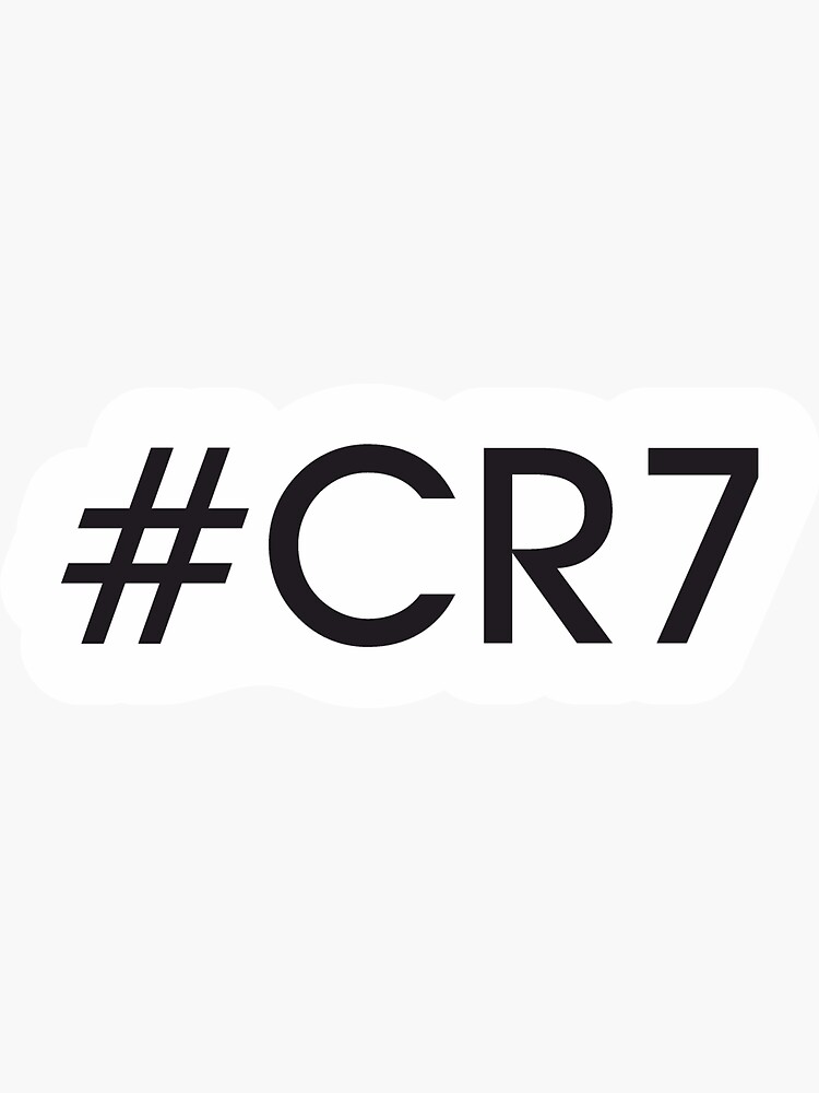 "CR7 CRISTIANO RONALDO JUVENTUS" Sticker for Sale by alessiom | Redbubble