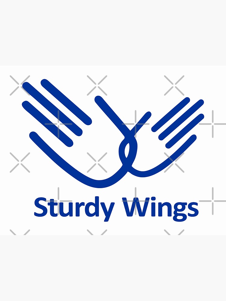 Sturdy Wings Logo A Sturdy And Iconic Lion Face Logo