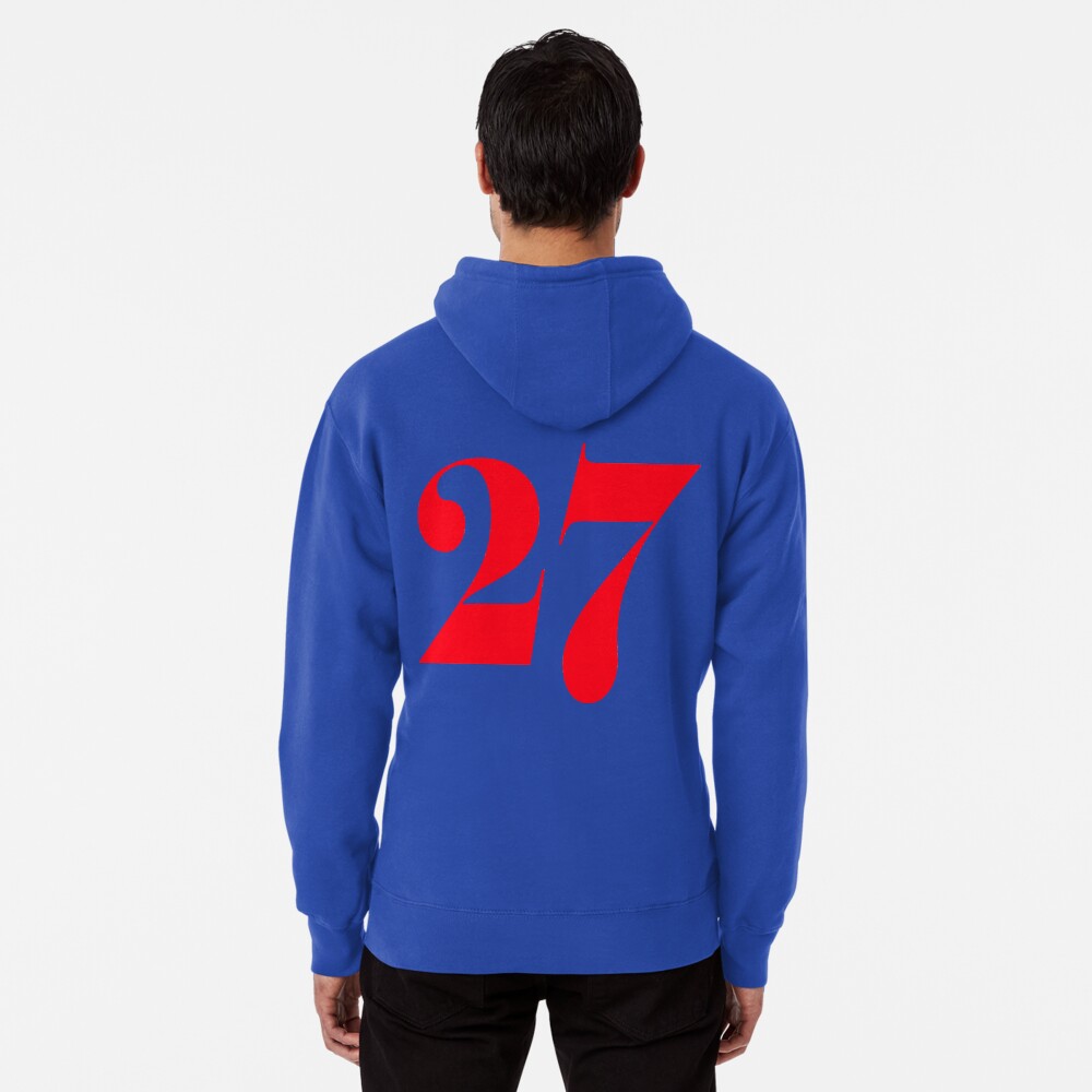 "NUMBER 27 -----------RED" Sticker for Sale by solgel47 | Redbubble