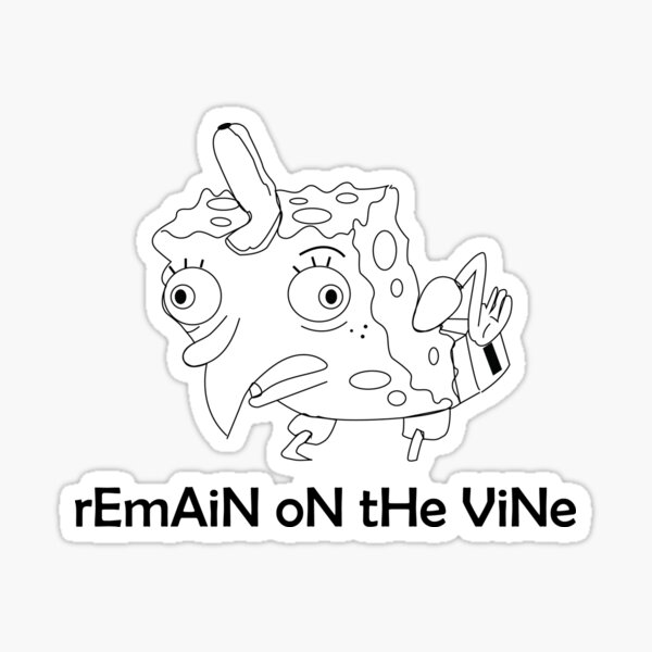 "spongebob meme highschool edition" Sticker for Sale by pancakerevolt ...