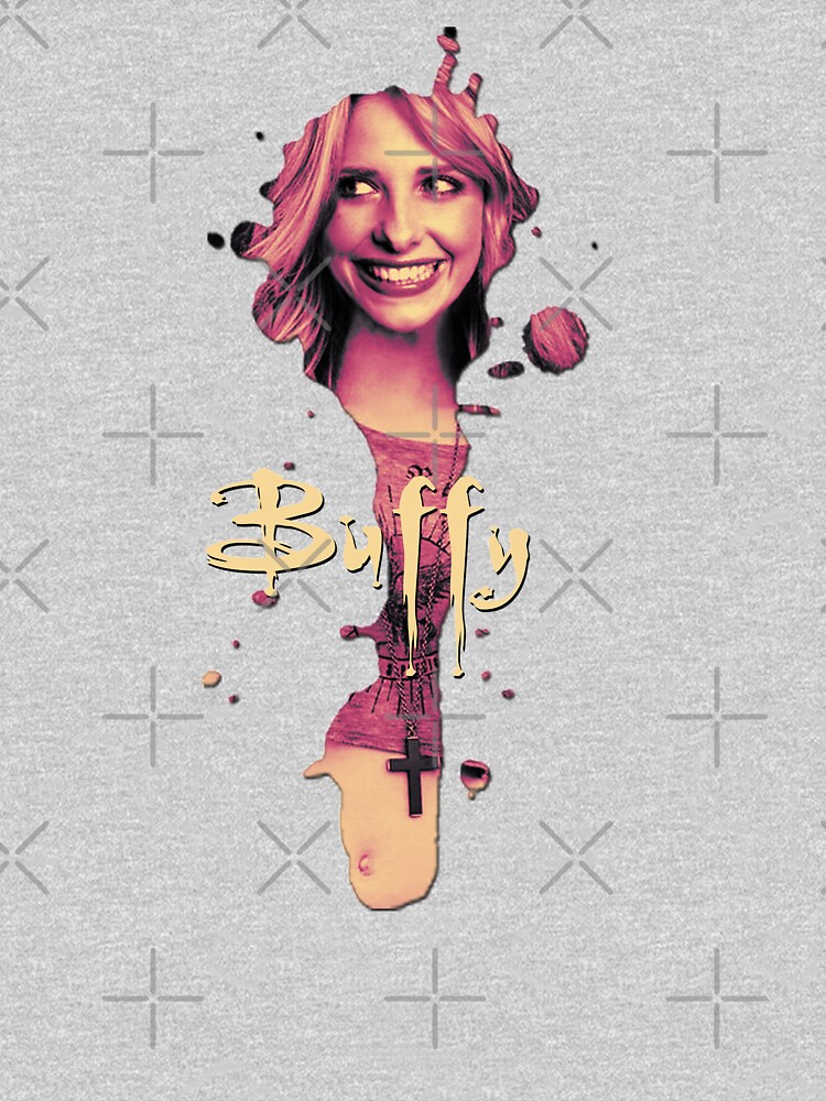 "Buffy the slayer" T-shirt for Sale by Bulotin | Redbubble | buffy t ...
