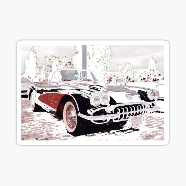 "1958 C1" Sticker for Sale by woodeye518 | Redbubble