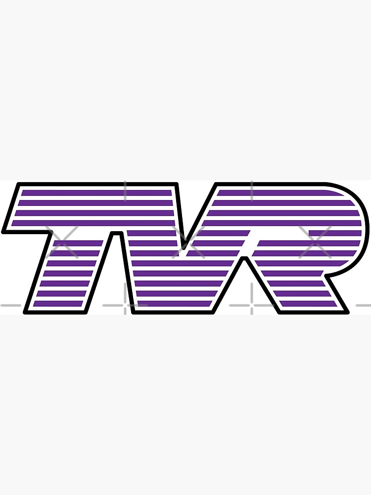 "TVR (small chest logo)" Photographic Print by bubbles-garage | Redbubble