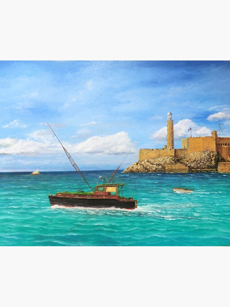 ""Pilar" Ernest Hemingway's Beloved Fishing Yacht" Framed Art Print for ...