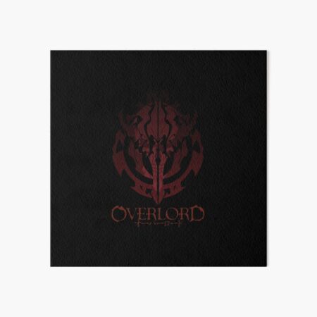 "Anime Overlord Ainz Ooal Gown Crest" Art Board Print by crtswerks ...