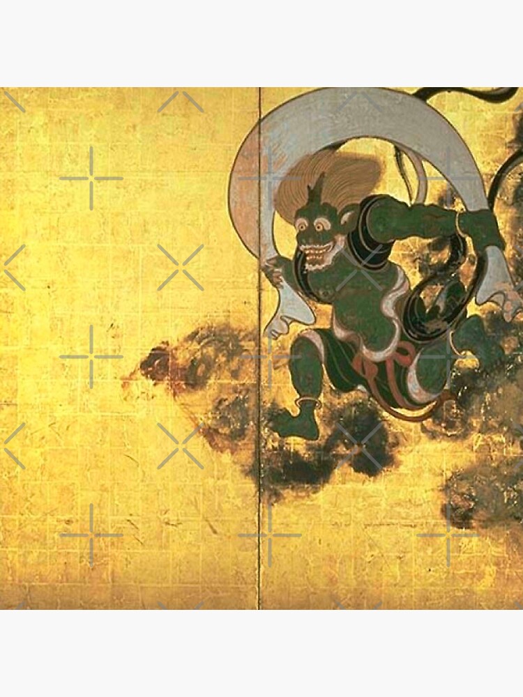 "Fujin Raijin-zu (Picture of Wind and Thunder Gods), early Edo period ...