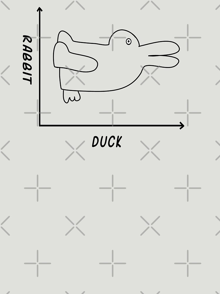 "Duck/Rabbit Graph" T-shirt for Sale by bethcentral | Redbubble | math ...