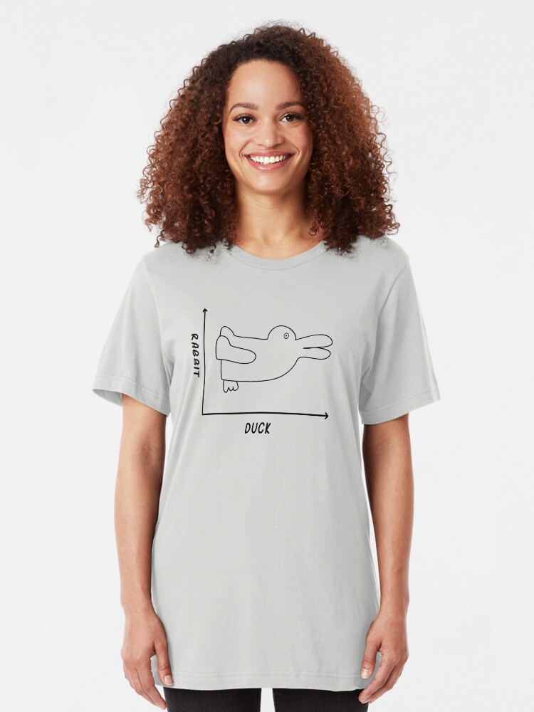"Duck/Rabbit Graph" T-shirt by bethcentral | Redbubble