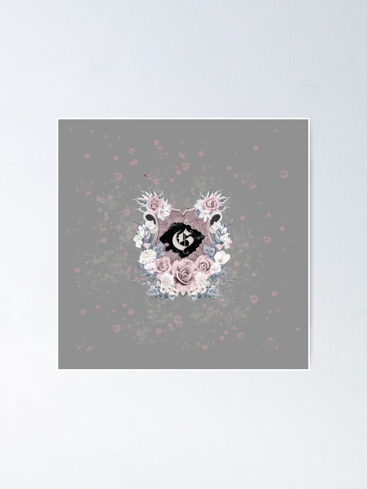 "Scarlet & Gold - Faded" Poster by Staceland | Redbubble