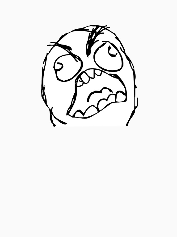 "Fuuu Meme" T-shirt for Sale by FlashmanBiscuit | Redbubble | fuuu meme ...