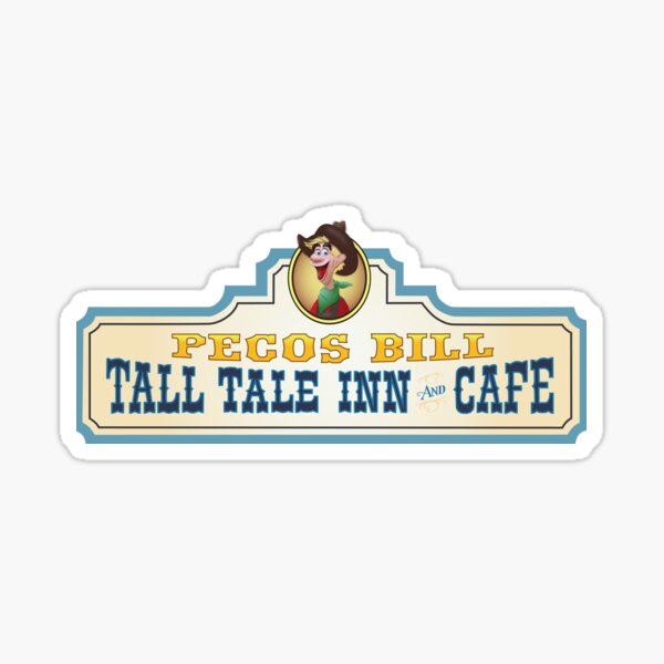 "Tall Tale Inn" Sticker for Sale by julpaiholz | Redbubble