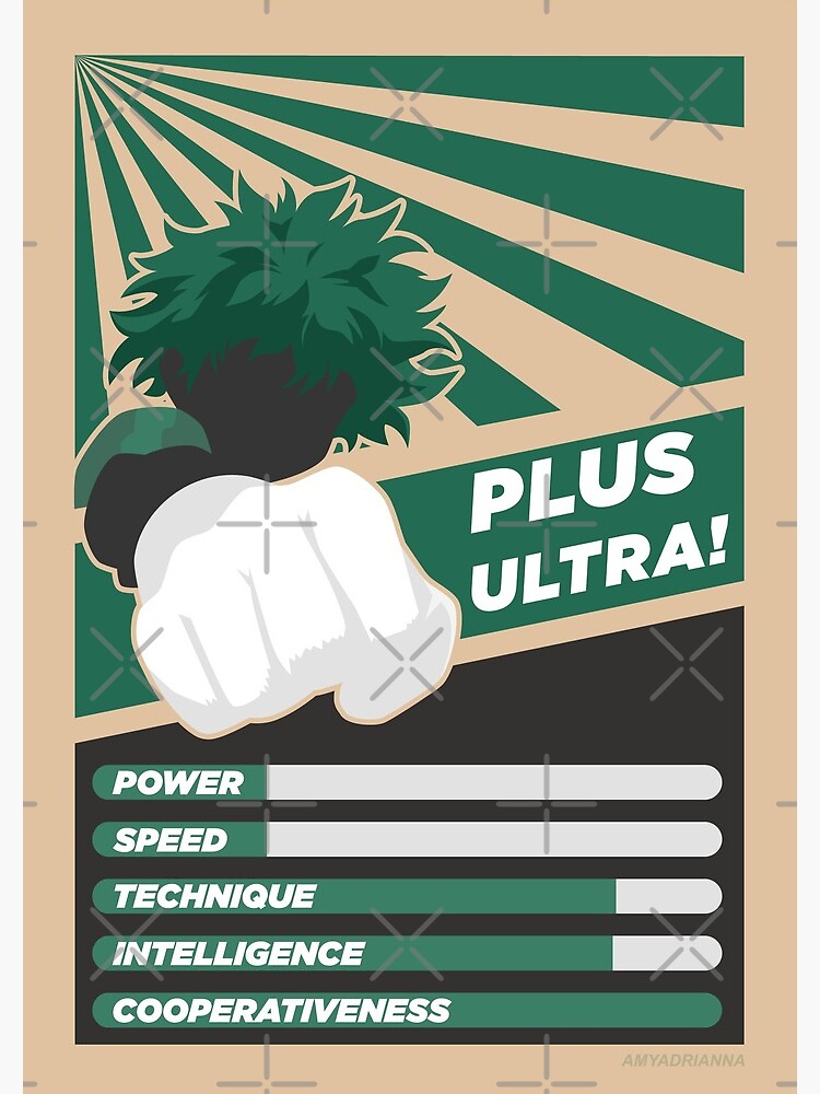 "izuku midoriya (deku) - boku no hero academia" Spiral Notebook by swts ...
