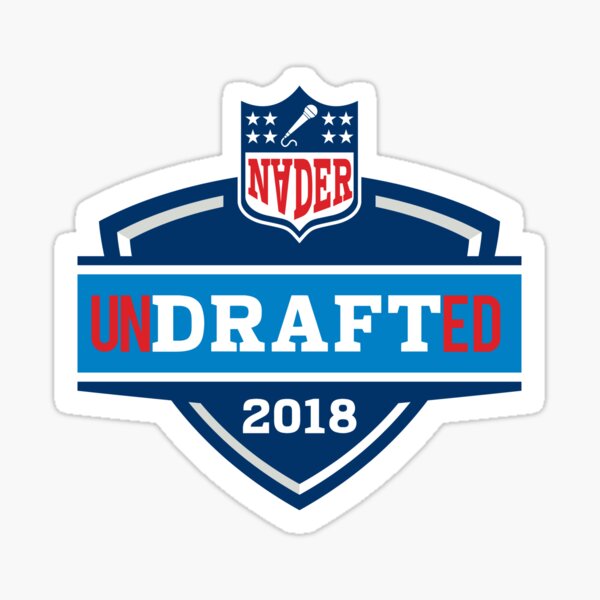 Undrafted Stickers | Redbubble