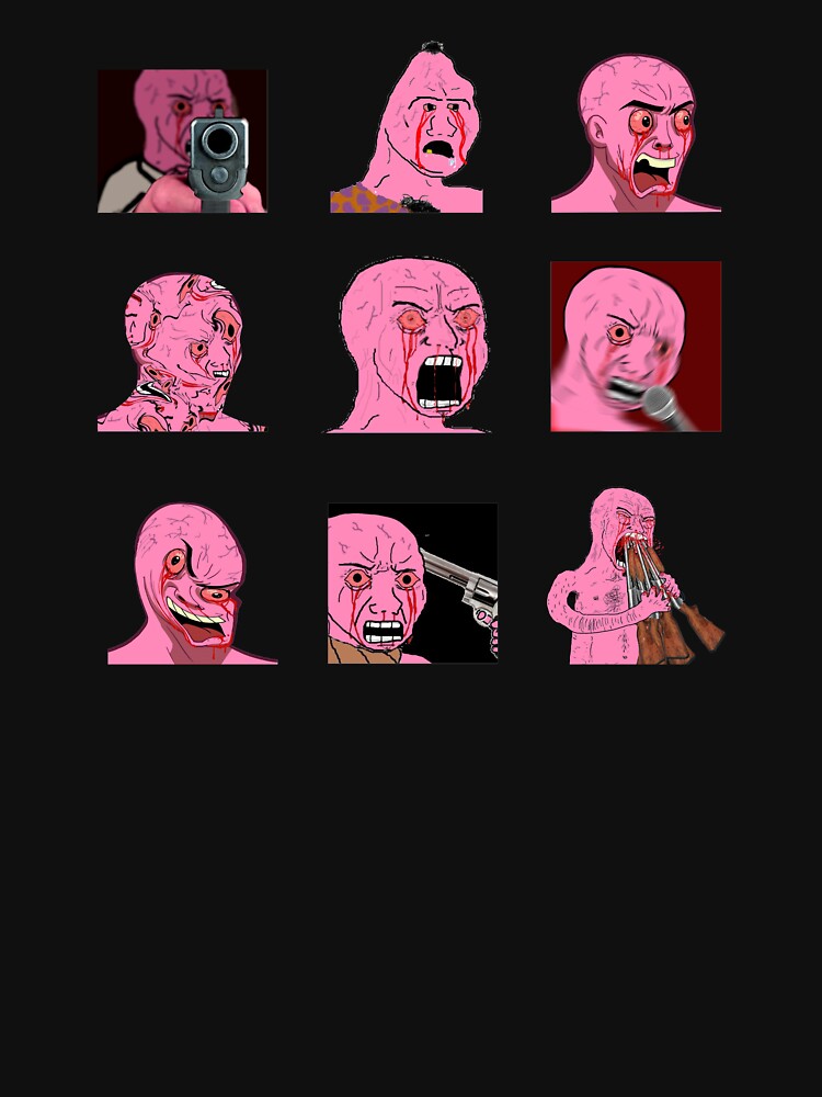 "Pink Wojak Collection" T-shirt by Wojak | Redbubble