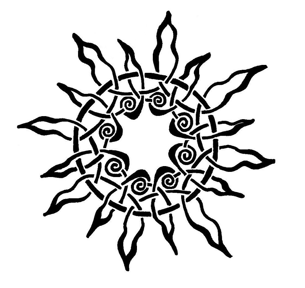"Celtic Sun" by KathleenPalmer | Redbubble
